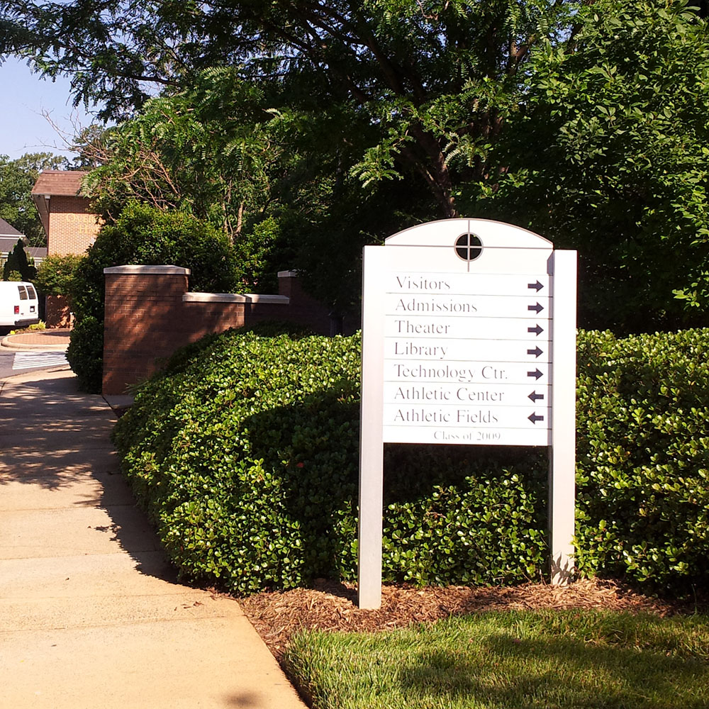 Sign_providence Day Direction_post – WGM Design